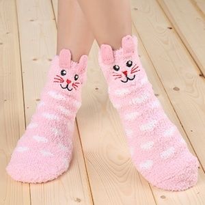 Kate Stylist | Accessories | New Cute Pink Cat Cozy Sleep Warm Winter ...
